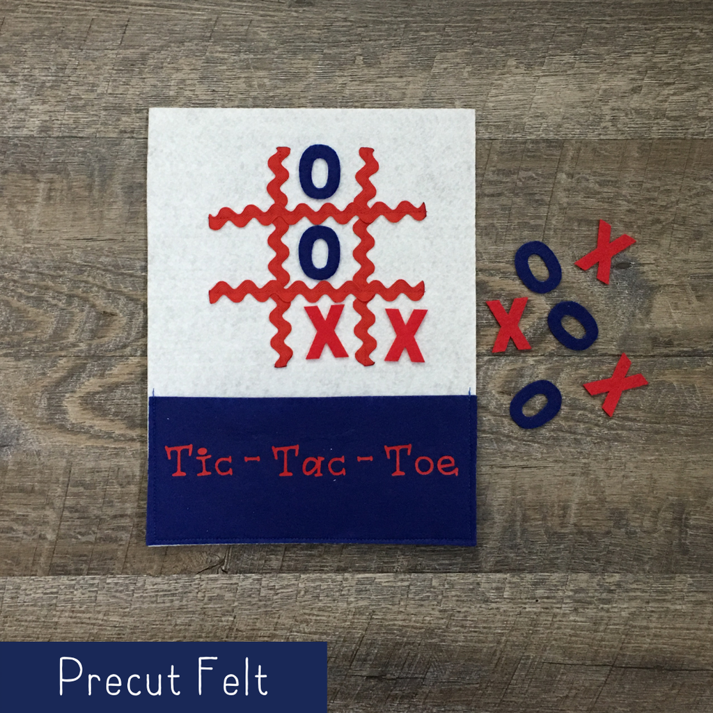 Tic Tac Toe - Precut Felt – Kailan Carr