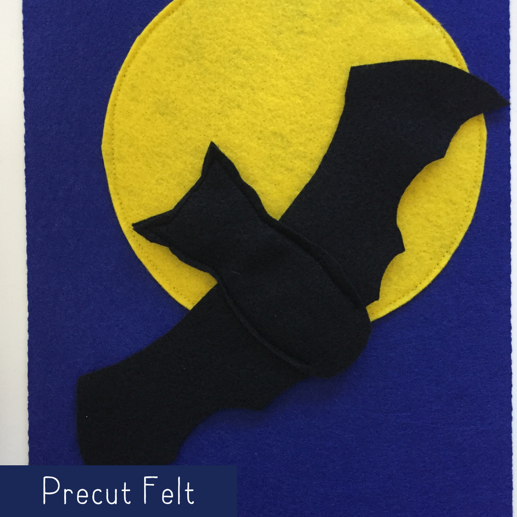 Bat Finger Puppet - Precut Felt – Kailan Carr