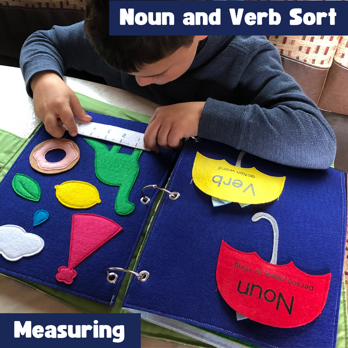 Elementary Quiet Book Set 1 Template and Instructions Bundle – Kailan Carr